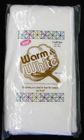 Warm & White Quilt Batting – Whims Watercolor Quilt Kits