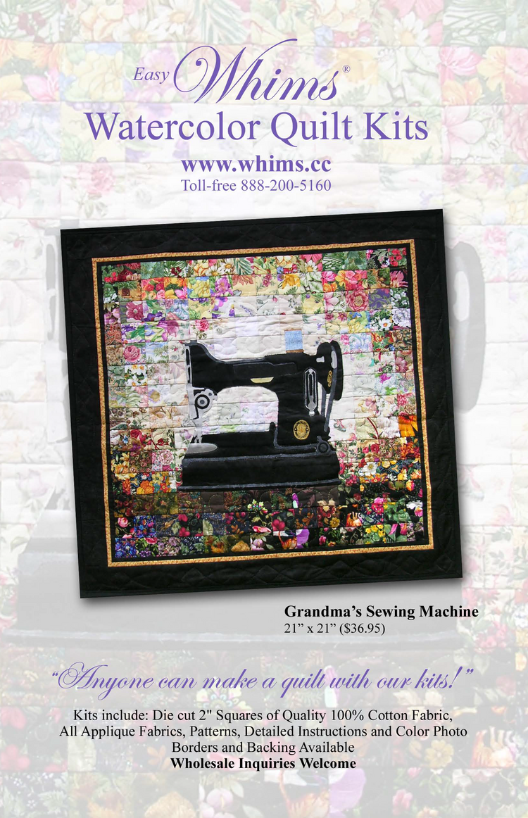 Free Catalog – Whims Watercolor Quilt Kits
